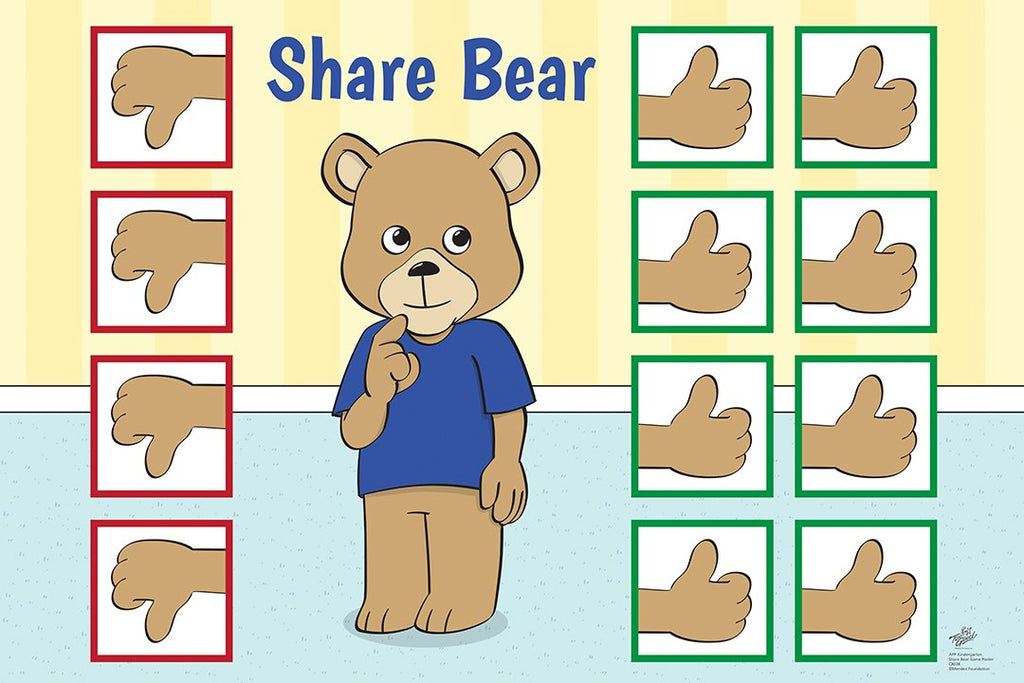 Share Bear Poster – Mendez Foundation